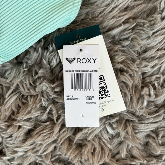 Roxy | Swim | Roxy Mind Of Freedom Ribbed Knot Bikini Top | Poshmark